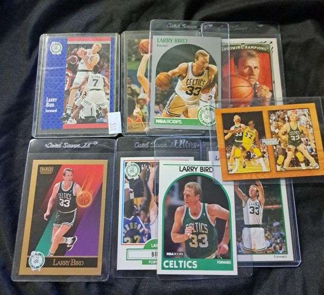 (9) Assorted Larry Bird cards - Metzger Property Services LLC