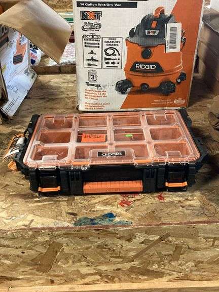 Ridgid Pro System Gear 10-Compartment Small Parts Organizer - Metzger ...