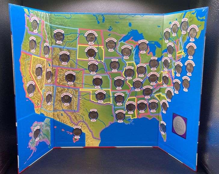 Commemorative Quarters of the 50 States Coin Collection - Metzger ...