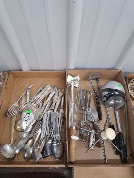 Kitchen Utensil Asst.: Ladles, Egg Beaters, Serving Utensils - Metzger ...