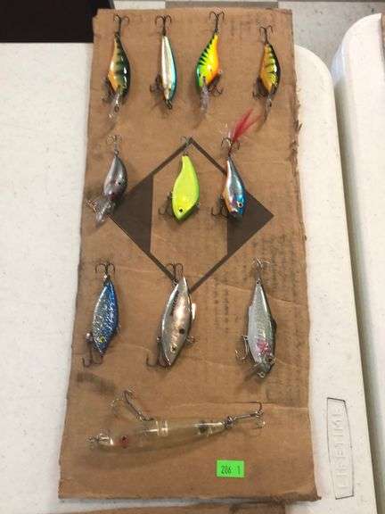 Fishing lure assortment - Metzger Property Services LLC