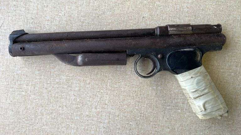 Daisy buck BB GUN , works , Unknown air pistol parts gun - Metzger ...