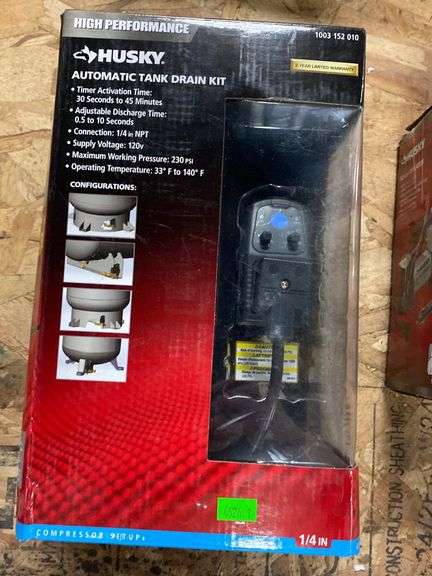 Husky Automatic Tank Drain Kit - Metzger Property Services LLC
