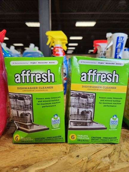 2- Affresh dishwasher cleaner 6 tablets per box - Metzger Property ...