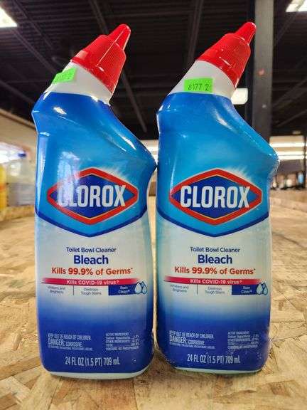 2- 24oz. Bottles clorox toilet bowl cleaner with bleach - Metzger ...