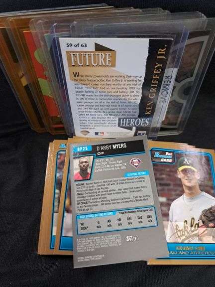 Assorted 25 Baseball Insert Cards Qty. 25 - Metzger Property Services Llc