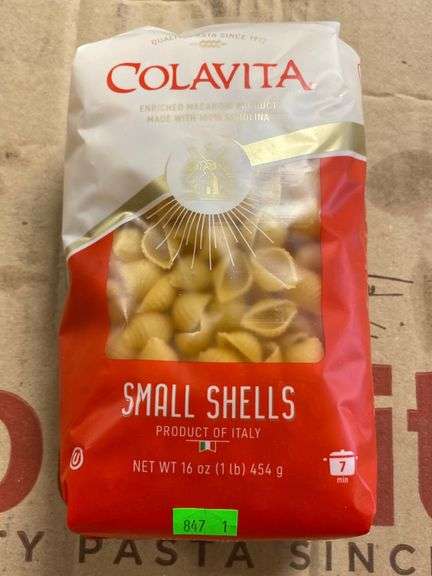 Box of Colavita Smell Shells - Metzger Property Services LLC