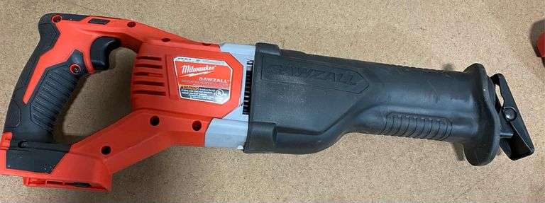 Milwaukee Sawzall Reciprocating Saw, Tool only - Metzger Property ...