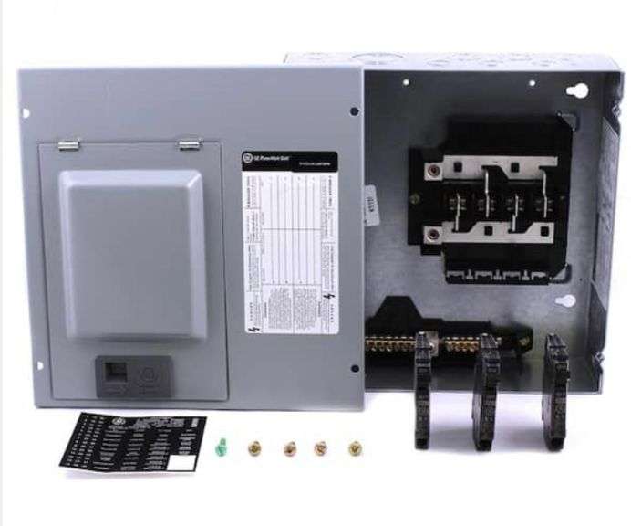 GE PowerMark Plus 125 Amp 8-Space 16-Circuit Indoor Main Lug Breaker ...
