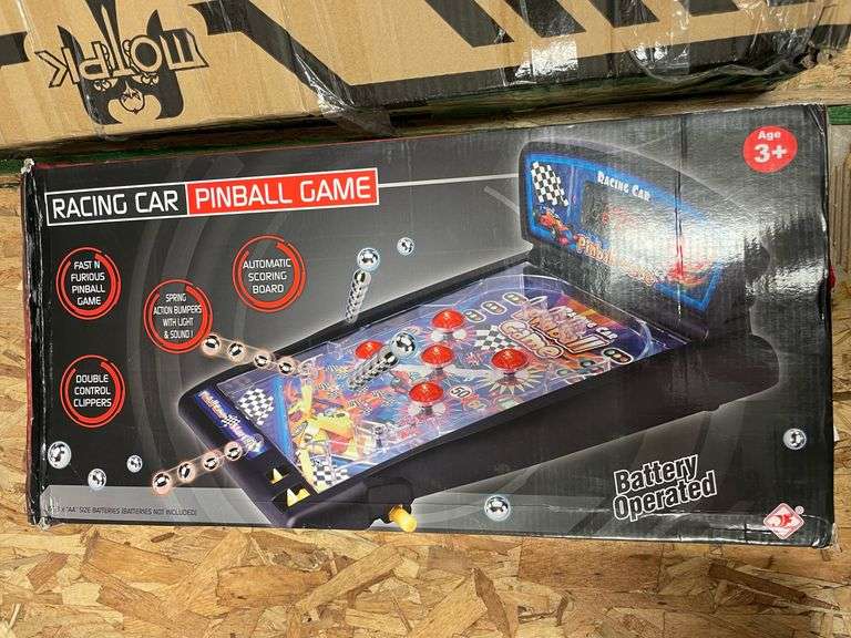 Trisquirrel Pinball Machine, Electronic Tabletop Pinball Game 16.5 Inch ...