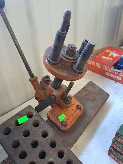 Lyman Tru-Line Jr Reloading Press & Wooden Shell Holder - Metzger ...