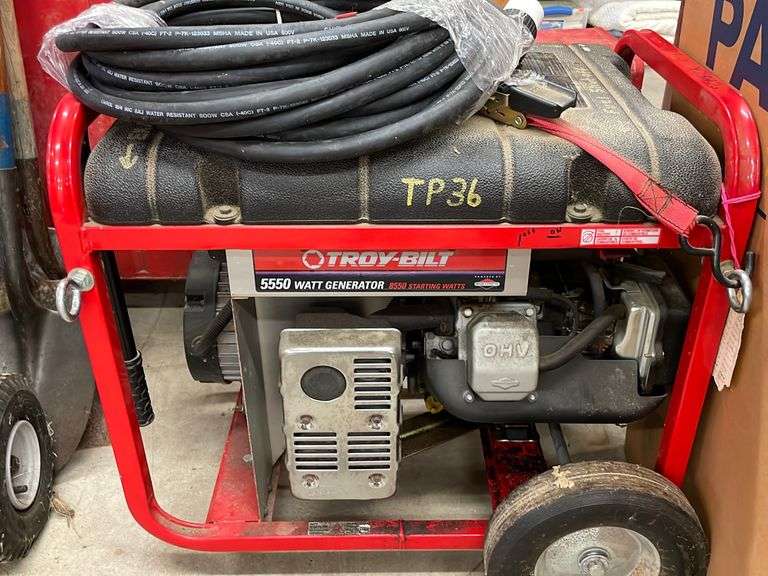 Troy-bilt generator - Metzger Property Services LLC
