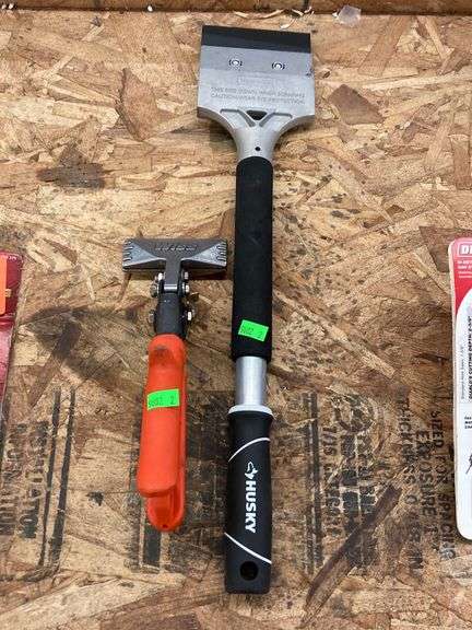 2 - Crescent Wiss Offset Handle Hand Seamer, Husky Floor Scraper with ...