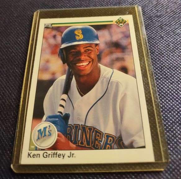1 1990 Ken Griffey Jr Upper Deck Baseball Card - Metzger Property ...