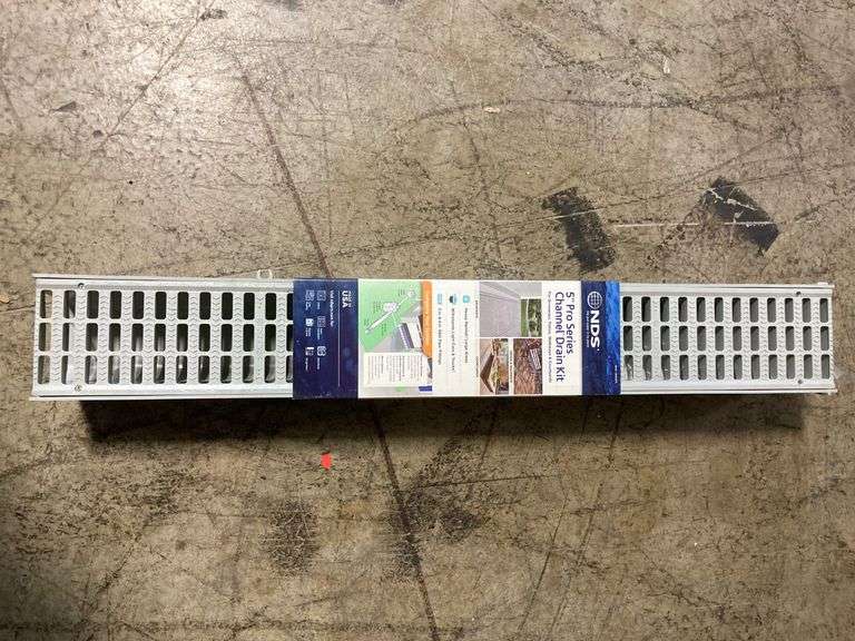 NDS 5” Pro Series Channel Drain Kit - Metzger Property Services LLC