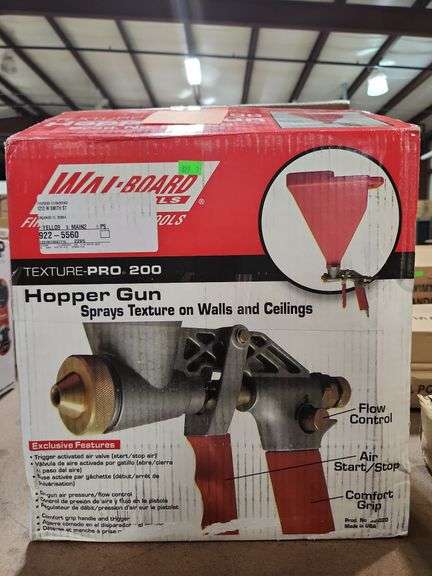 Wal-board tools texture pro 200 hopper gun - Metzger Property Services LLC