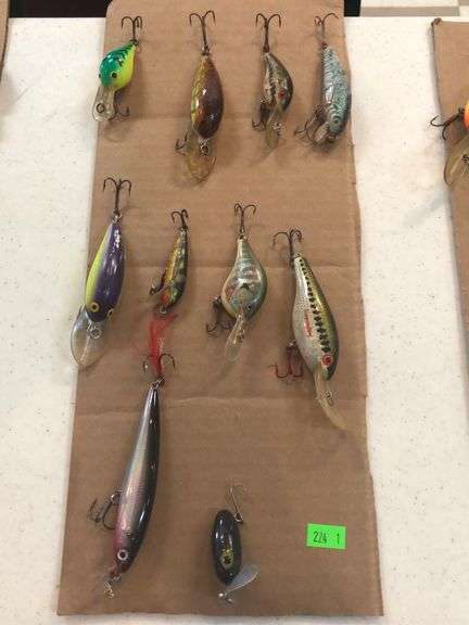 Fishing lure assortment - Metzger Property Services LLC