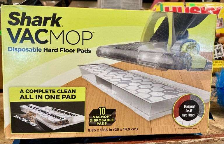 10-Shark Vac Mop disposable hard floor pads - Metzger Property Services LLC