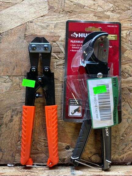 Husky model:1000003915 Flexible Tube cutter and Crescent Wiss model ...