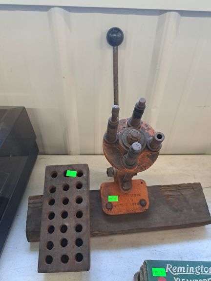 Lyman Tru-Line Jr Reloading Press & Wooden Shell Holder - Metzger ...