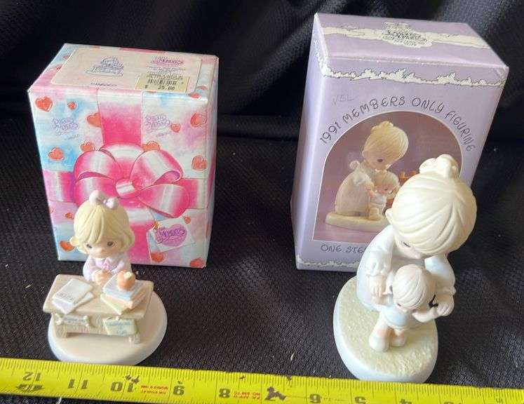 (2) Precious Moments Figurines - “You’re Just Perfect In My Book ...