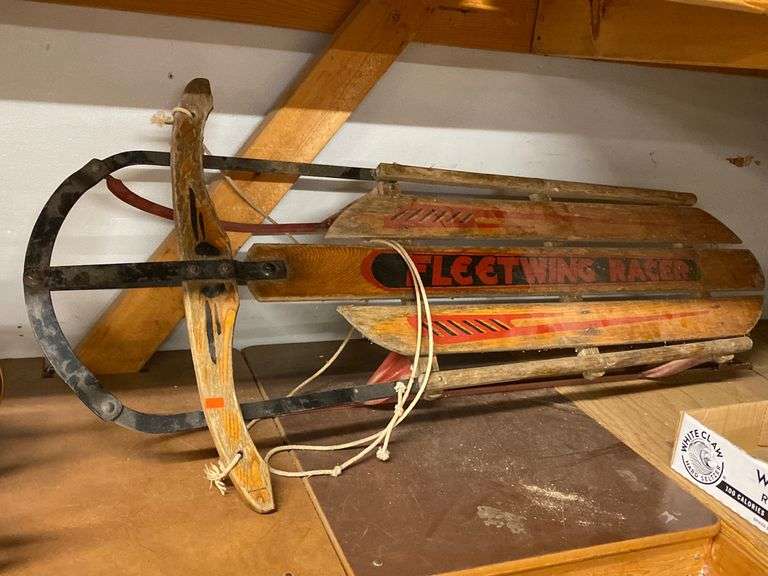 Fleetwing racer sled - Metzger Property Services LLC