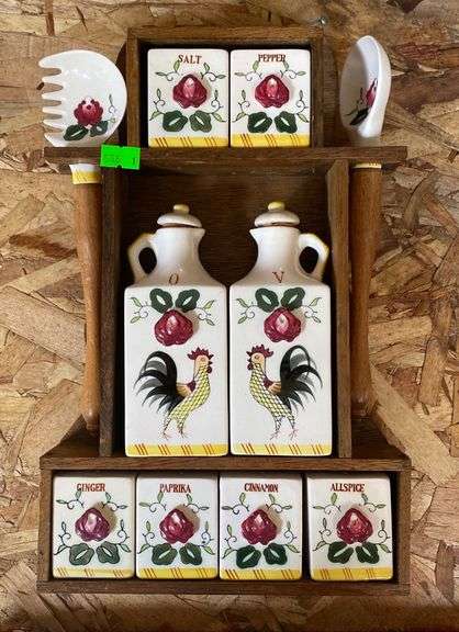Ceramic spice set - Metzger Property Services LLC