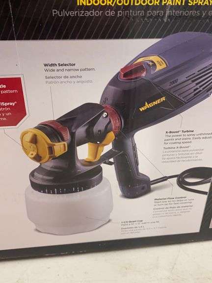 Wagner Brand Indoor Outdoor Paint Sprayer - Metzger Property Services LLC