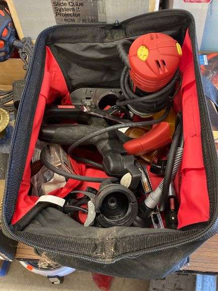 Craftsman bag with various power equipment inside - Metzger Property ...