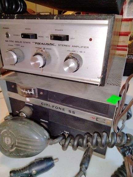 CB radios, citi-fone ss, realistic, pace - Metzger Property Services LLC