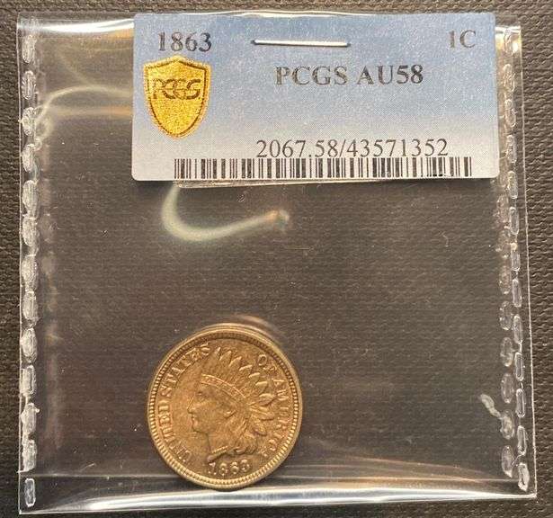 1863 Indian Head Cent - Metzger Property Services LLC