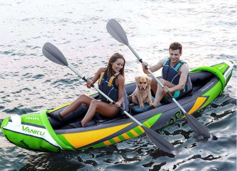 Valwix 2 Person Inflatable Kayak With Sun Canopy Metzger Property