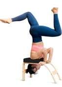 THUNDESK Yoga Inversion Bench Headstand Prop Upside Down Chair for ...
