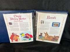 (2) Classic Disney Movies Collector Panels Books (Postal Commemorative ...