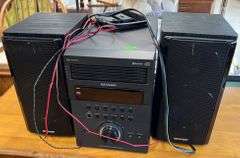 Sharp Bluetooth 5-Disc Micro Component System XL-BH250 with (2 ...