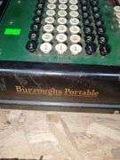 Burroughs Portable adding machine - Metzger Property Services LLC