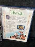 (2) Classic Disney Movies Collector Panels Books (Postal Commemorative ...