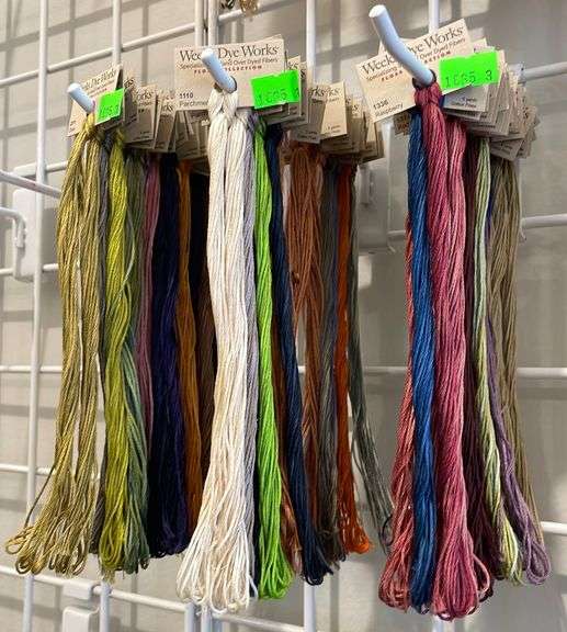 Weeks Dye Works floss collection - Metzger Property Services LLC