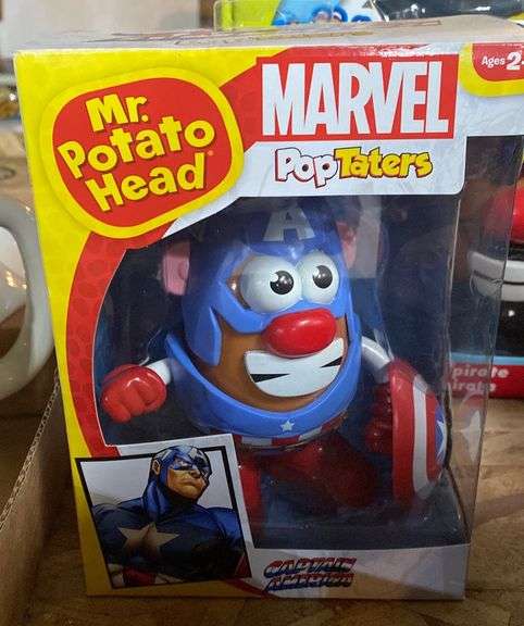 Marvel pop taters Mr. potato head captain America, Pirates spud ...