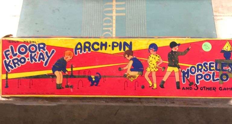 Floor Kro-Kay, Arch-Pin, Horseles Polo Game Set - Metzger Property ...