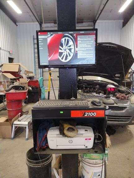 John Bean V2100 Tire Alignment System - Metzger Property Services LLC