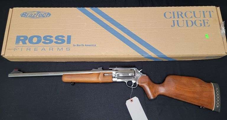 Rossi Circuit Judge .410/.45 Shotgun/Rifle in Box - Metzger Property ...