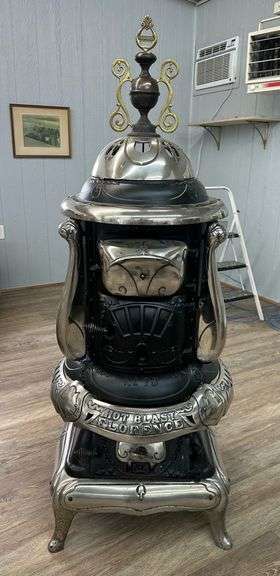 Hot Blast Florence No. 75 Pot Belly Stove, Restored - PICK UP SWAYZEE ...