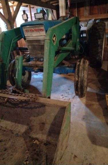 Ford 5000 Diesel Tractor with John Deere 48 loader, 2,390 hrs, select-o ...