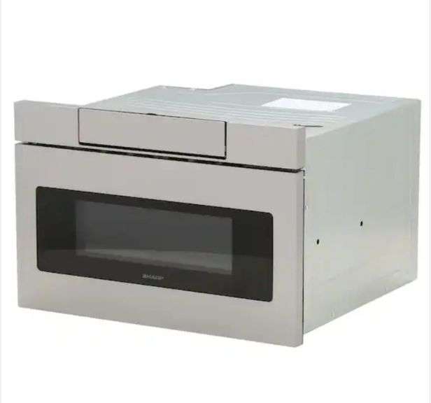 Sharp 1.2 cu. ft. 24 in. Microwave Drawer with Concealed Controls ...