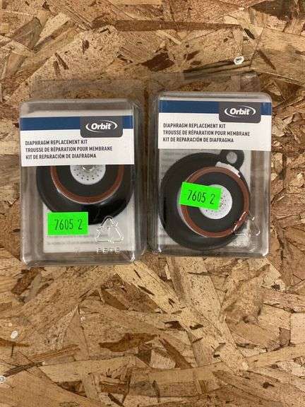 2 - Orbit Diaphragm Replacement Kit - Metzger Property Services LLC