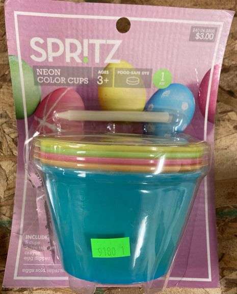 Spritz Neon Color Cups Kit - Metzger Property Services LLC