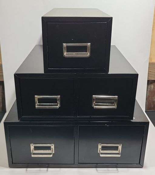 3 tier metal file cabinets - Metzger Property Services, LLC