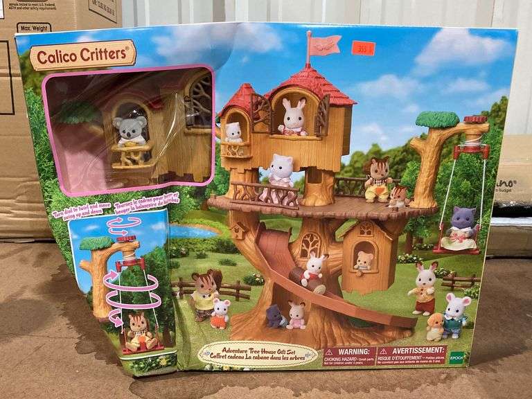 Calico Critters Adventure Treehouse Gift Set - Metzger Property ...