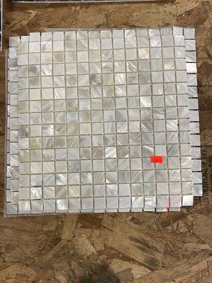 12”x12” Mosaic Tile Mother of Pearl 4 Tiles - Metzger Property Services ...